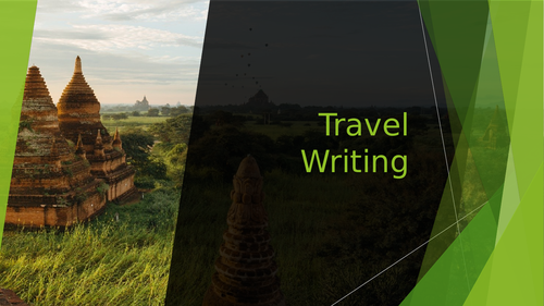 English Key Stage 3: Travel Writing (Literary Non-fiction) Unit for ...