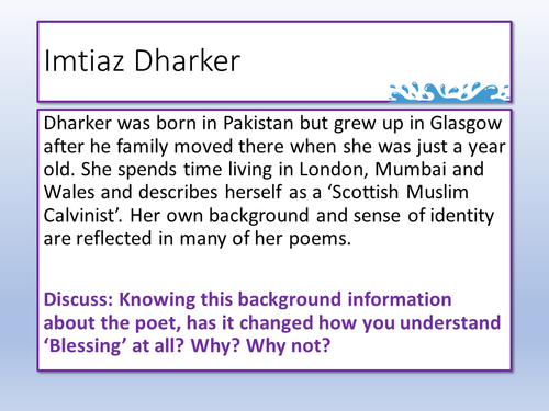 Blessing Structure | Teaching Resources