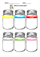 The Colour Monster - Jars Activity | Teaching Resources
