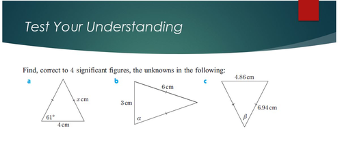 IB Maths Applications and Interpretation: Chapter 1 - Measuring Space ...