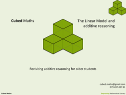 Additive reasoning for teenagers (Pdf) | Teaching Resources