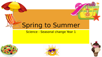 Seasonal Change Powerpoints Year 1 | Teaching Resources