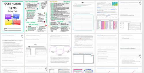 GCSE Review of Human Rights and Social Justice - Revision Unit ...