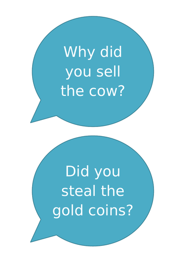 Role Play Question Cards for Fictional Character | Teaching Resources