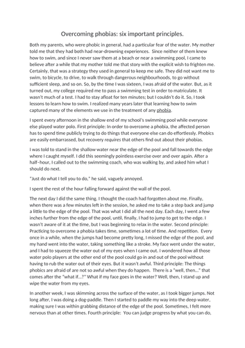 Fears and Phobias | Teaching Resources