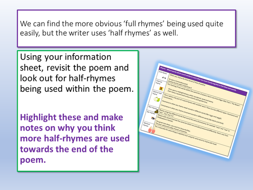 Poetry Rhyme | Teaching Resources