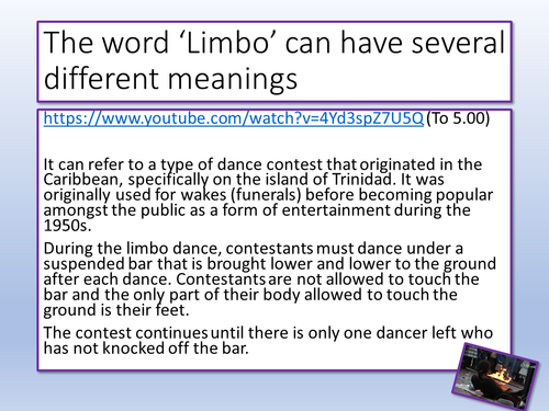 Limbo Poem | Teaching Resources