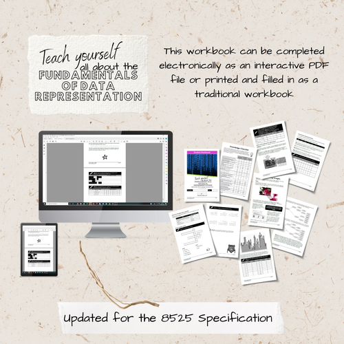 Fundamentals of Data Representation AQA GCSE Computer Science Workbook (8525) | Teaching Resources