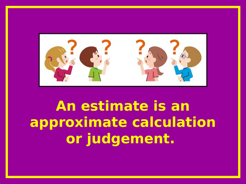 Estimation PowerPoint +2 Worksheets!! | Teaching Resources