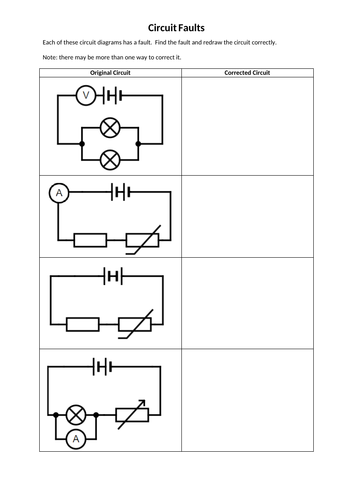 Electric Circuits - Practice | Teaching Resources