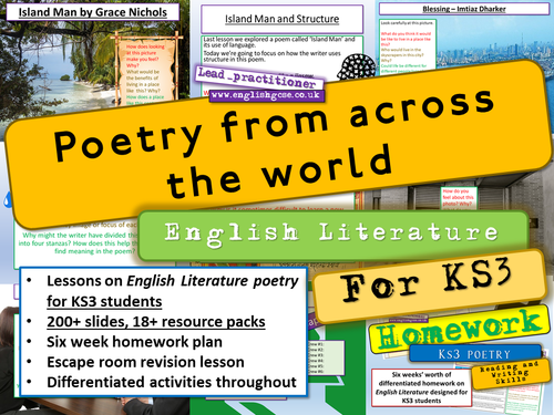 English Year 7 Complete | Teaching Resources