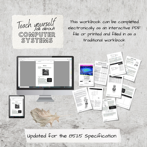 Computer Systems AQA GCSE Computer Science Workbook (8525) | Teaching ...