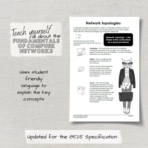 Fundamentals of Computer Networks AQA GCSE Computer Science Workbook ...