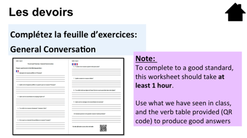Travel and Tourism- Unit 8- GCSE French | Teaching Resources