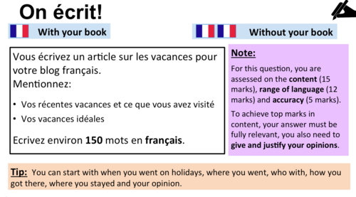 Travel and Tourism- Unit 8- GCSE French | Teaching Resources