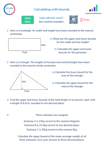 Calculating with bounds for GCSE | Teaching Resources