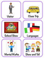 Visual Timetable for Early Years Classroom | Teaching Resources