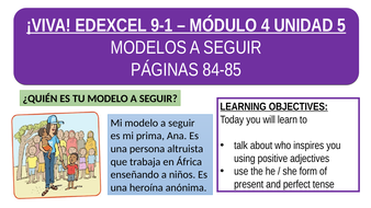 Modelos a seguir | Teaching Resources