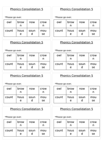 NL Active Literacy Stage 2 Consolidation Labels (8 to a page ...