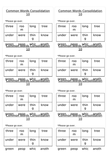 NL Active Literacy Stage 2 Consolidation Labels (8 to a page ...