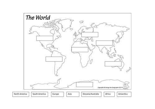 KS1 Geography unit Continents and The Great Kapok Tree Lynne Cherry ...