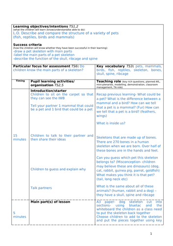 KS1 Pets science unit | Teaching Resources