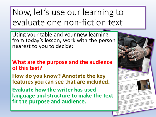 Non-Fiction Writing | Teaching Resources