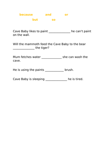 Full scheme of work based on the story Cave Baby | Teaching Resources