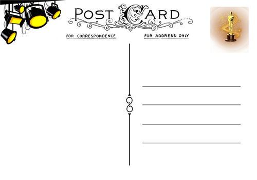 Student Post Cards | Teaching Resources