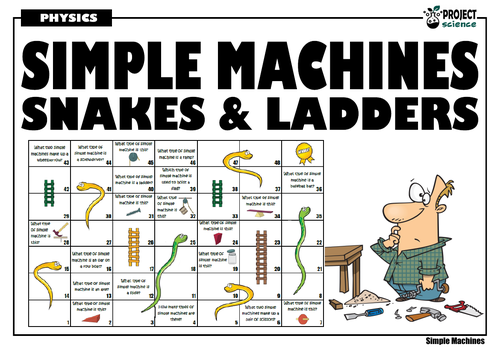 Simple Machines Snakes and Ladders | Teaching Resources