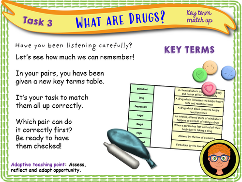 Drugs Introduction PSHE | Teaching Resources