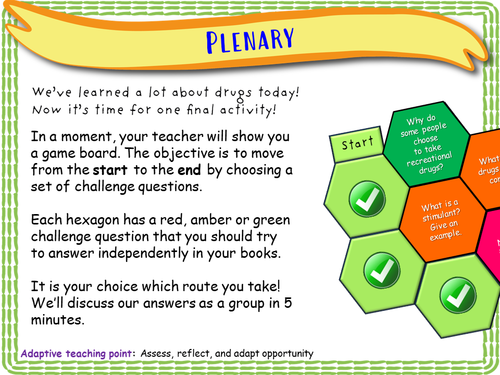 Drugs Introduction PSHE | Teaching Resources
