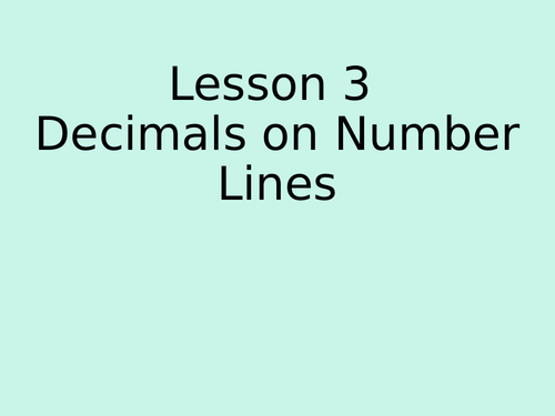 Place Value Decimal Complete Lesson Pack | Teaching Resources