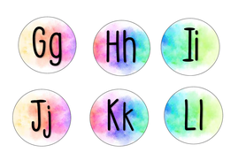 Year 1 and 2 Common Exception Words (Rainbow) | Teaching Resources