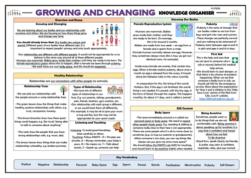 Year 3 and 4 PSHE Knowledge Organisers Bundle! | Teaching Resources