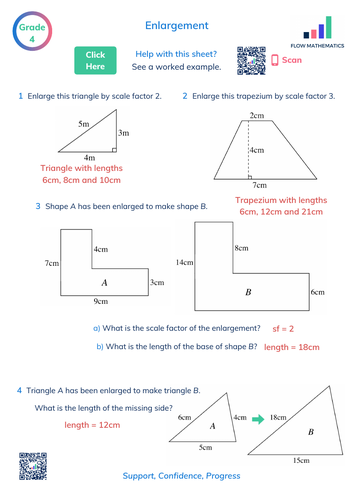 Enlargement - Similar shapes | Teaching Resources