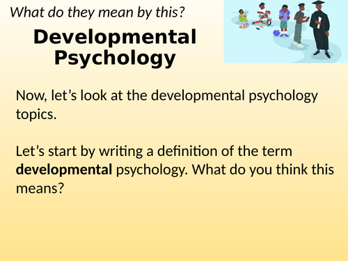 Edexcel A Level Psychology Individual Differences Developmental ...