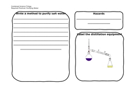 Combined Science Chemistry RP Worksheets | Teaching Resources