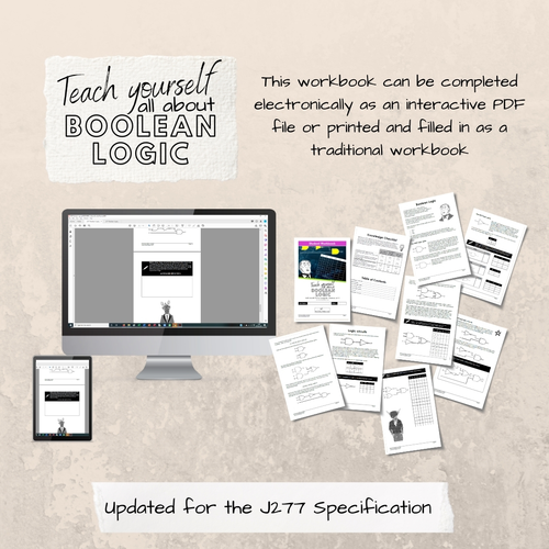 Boolean Logic OCR GCSE Computer Science Workbook (J277) | Teaching ... Boolean Logic OCR GCSE Computer Science Workbook (J277) | Teaching ...