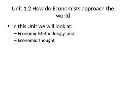 Unit 1 IB Economics first assess. 2022 | Teaching Resources