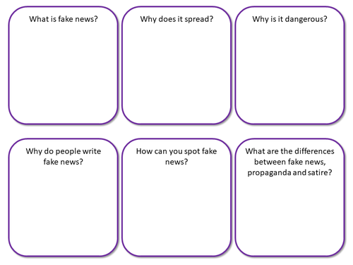 Fake News Leaflet | Teaching Resources