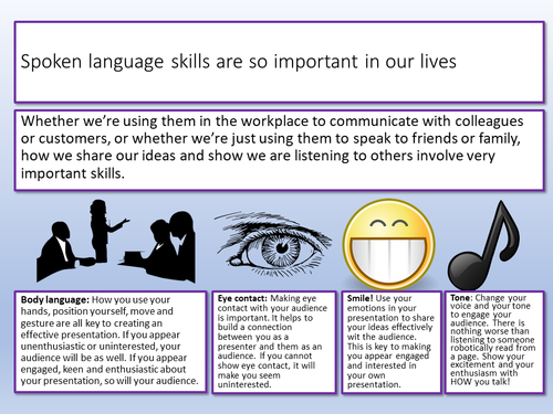 English Spoken Language | Teaching Resources