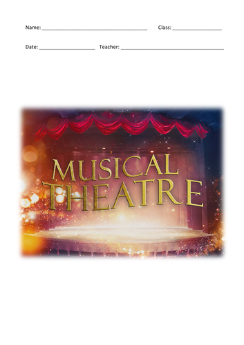 Introduction to Musical Theatre - KS3 | Teaching Resources