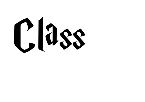 Harry Potter Classroom Signs (Class Prefect) | Teaching Resources