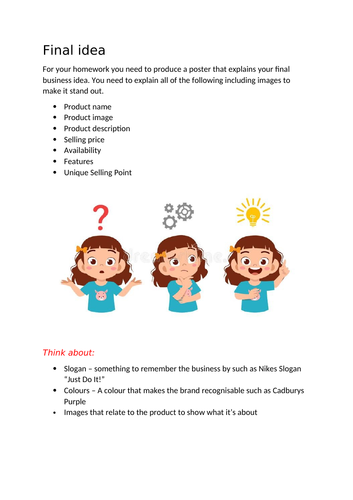 Successful Businesses Lesson - Introduction to Business Studies ...
