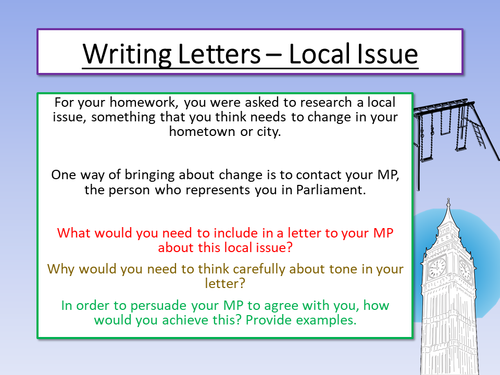 English Letter Writing | Teaching Resources