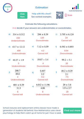 Estimation | Teaching Resources