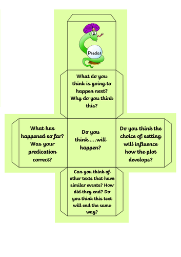 VIPERS Guided Reading Cubes | Teaching Resources