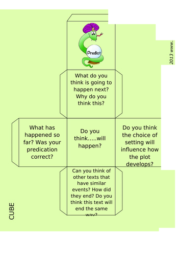 VIPERS Guided Reading Cubes | Teaching Resources