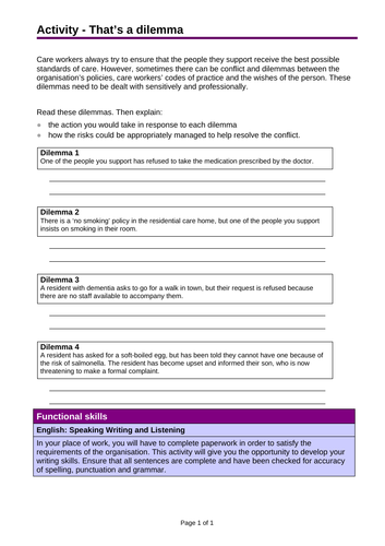 Unit 7 Principles of Safe Practice - LEARNING AIM A RESOURCES ...